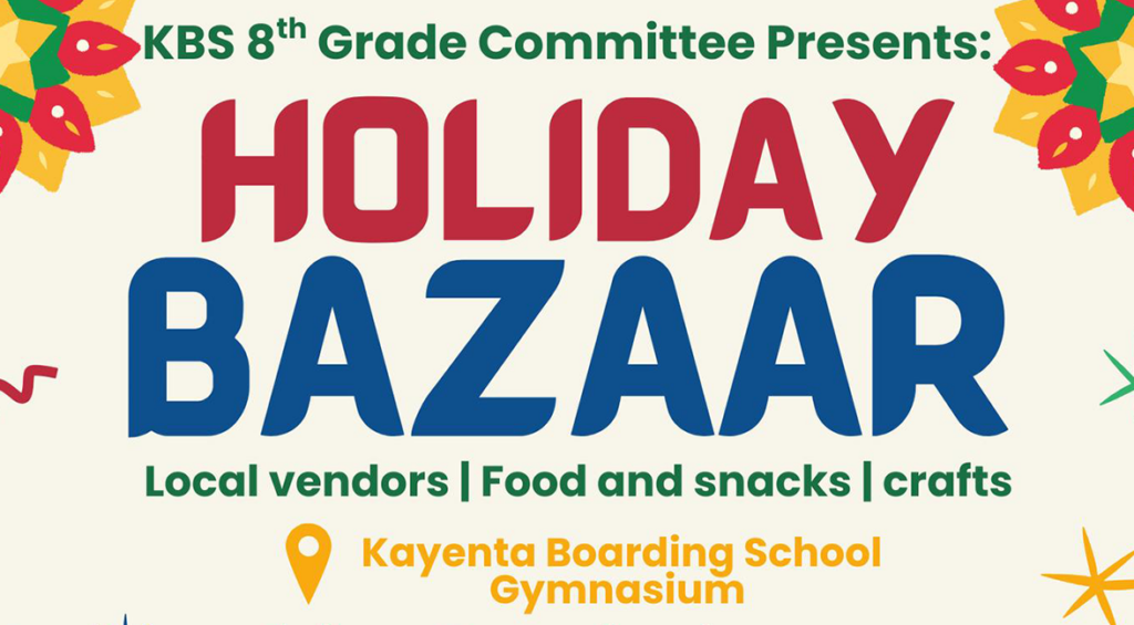 Holiday Bazaar (KBS 8th Grade Committee, Kayenta, AZ) – Discover Navajo